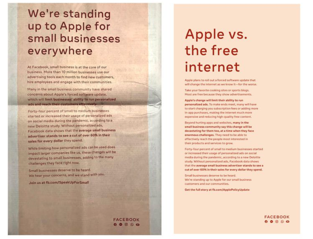 Apple vs Facebook and its iOS adoption – Minh Quang Duong